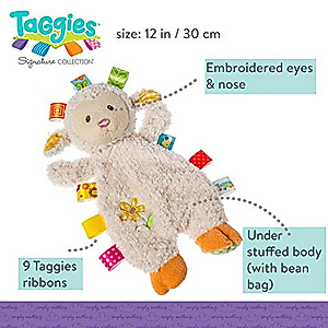 Taggies Sherbet Lamb Lovey Toy, 12 Inch (Pack of 1)