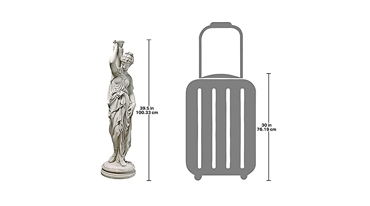 Dione Water Goddess Garden Statue - Classical Greek Elegance | Toscano