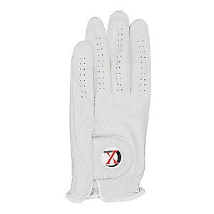 Men's Golf Gloves Value 4 Pack | 100% Finest AA Cabretta Leather | Breathable and Durable Golf Gloves for Men | White Golf Gloves Worn On Left Hand for Right Handed Golfer 4 Pack