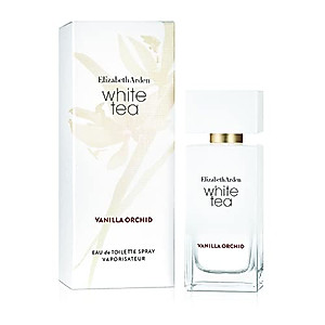 Elizabeth Arden White Tea Eau De Toilette Spray Perfume for Women, Vanilla Orchid, 1.7 Oz.
