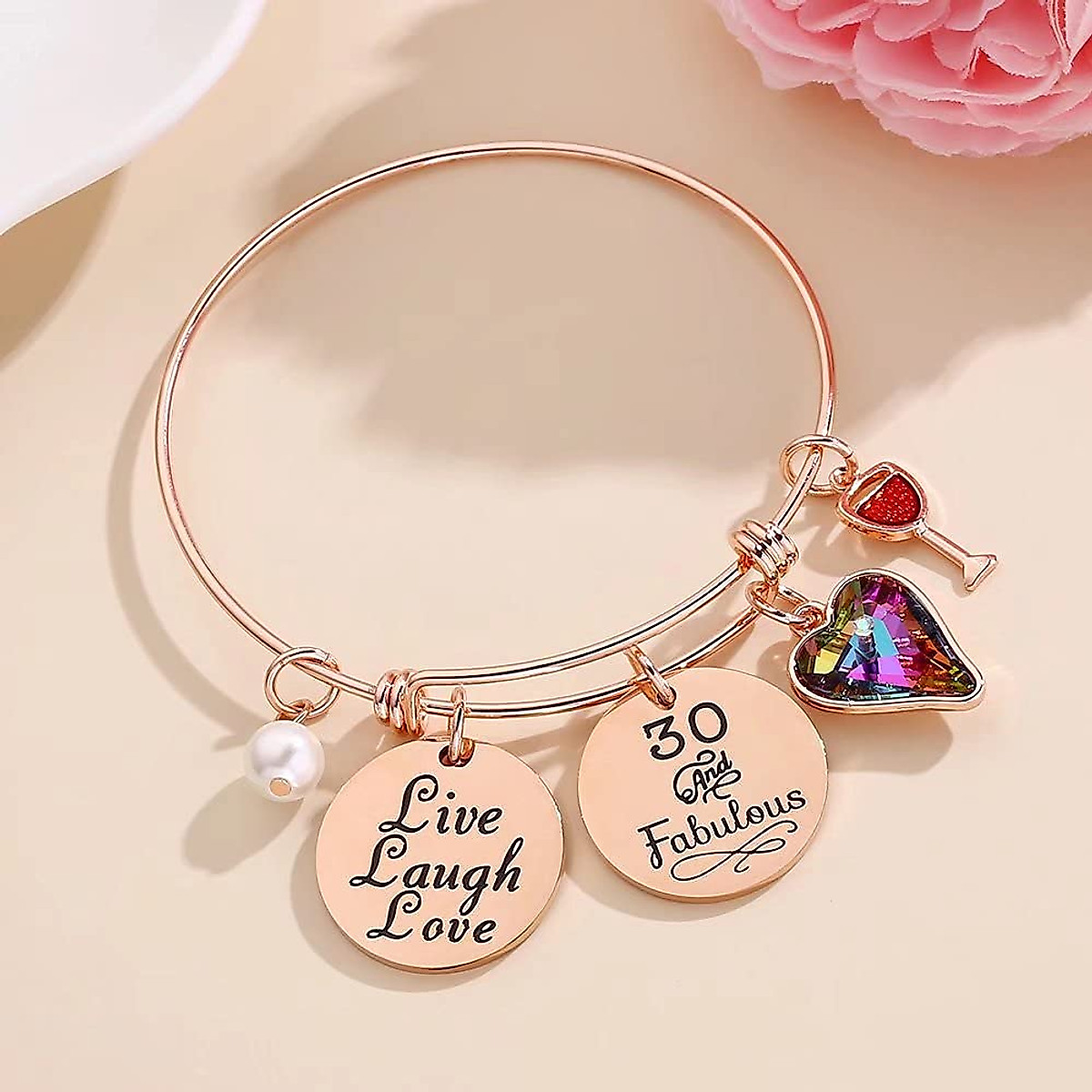 Ursteel 30th Birthday Gifts for Women, 30 Birthday Gifts for Women friends female Best Friend Sister Turning 30 yr Old Birthday Gifts Happy 30th Birthday