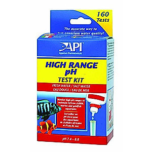 Api High Range Ph Test Kit For Fresh & Saltwater