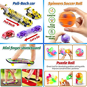 Erosbon 1000pcs Party Favors for Kids, Fidget Toys Pack,Bulk Toys Goodie Bag Stuffers,Prize for Kids Treasure Box Toys for Classroom Rewards ,Birthday Party Gift, Carnival Prize, Pinata Pinata Filler