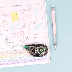 Tombow 68627 MONO Correction Tape, Non-Refillable, 1/6" x 394", White Tape (Pack of 2)