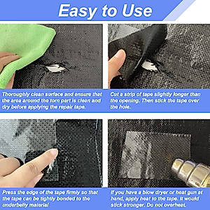 PlusRoc RV Underbelly Material RV Underbelly Tape Waterproof Flex Belly Tape with Permanent Sealing Adhesive for Mobile Home, Camper Travel Trailer, Tear Repair Patch(4'' x 20')