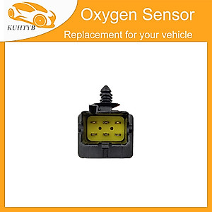 KUHTYB Oxygen Sensor 234-5060 234-4835 O2 Sensor Upstream Downstream Compatible with NISSAN ARMADA 2006-2005 5.6L, PATHFINDER 2004 5.6L, TITAN 2006-2004 5.6L Replacement for SG1570 SG1659 (4PCS)