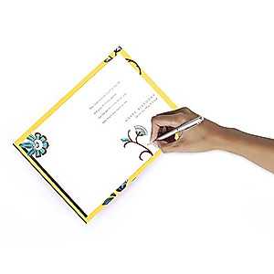 Hallmark Birthday Card for Husband (Brown and Blue Floral)