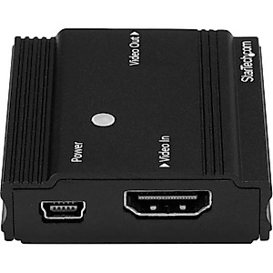 StarTech.com 115 ft. (35 m) 4K HDMI Extender - HDMI Extender - Up To 4K60 - Amplifier/Booster - HDMI to HDMI Booster , TAA (HDBOOST4K)