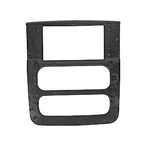 ECOTRIC Radio Double Din Stereo Dash Kit W/Wire Harness Antenna Adapter for 2002-2005 Dodge RAM 1500 2500 3500 Black-with Wiring Harness