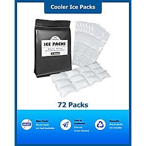 Friomex Dry Ice Packs - Ideal for Shipping Perishables and Drinks | Styrofoam Cooler Compatible | Includes Dry Ice Pellets | Keep Items Safe During Shipping | Hielo Seco
