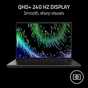 Razer Blade 16 Gaming Laptop: NVIDIA GeForce RTX 4060-13th Gen Intel 24-Core i9 HX CPU - 16" QHD+ 240Hz - 16GB RAM - 1TB SSD - CNC Aluminum - Compact GaN Charger - Windows 11 - Chroma RGB
