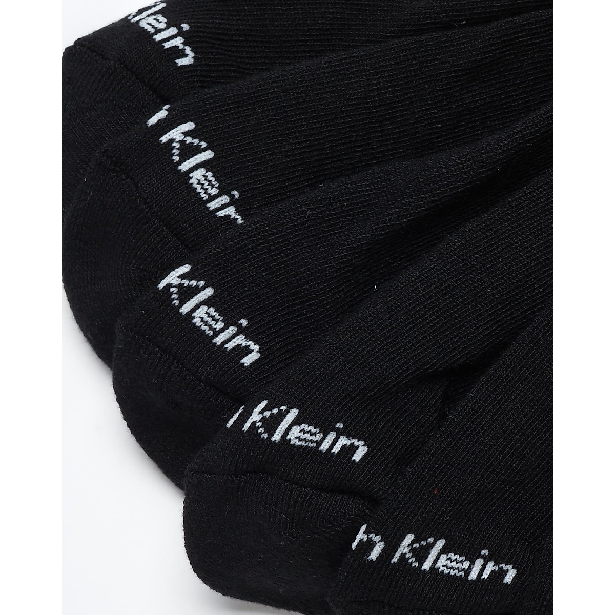 Calvin Klein Women's Socks - Cushion Athletic Crew Socks (6 Pack), Size 4-10, Pure Black