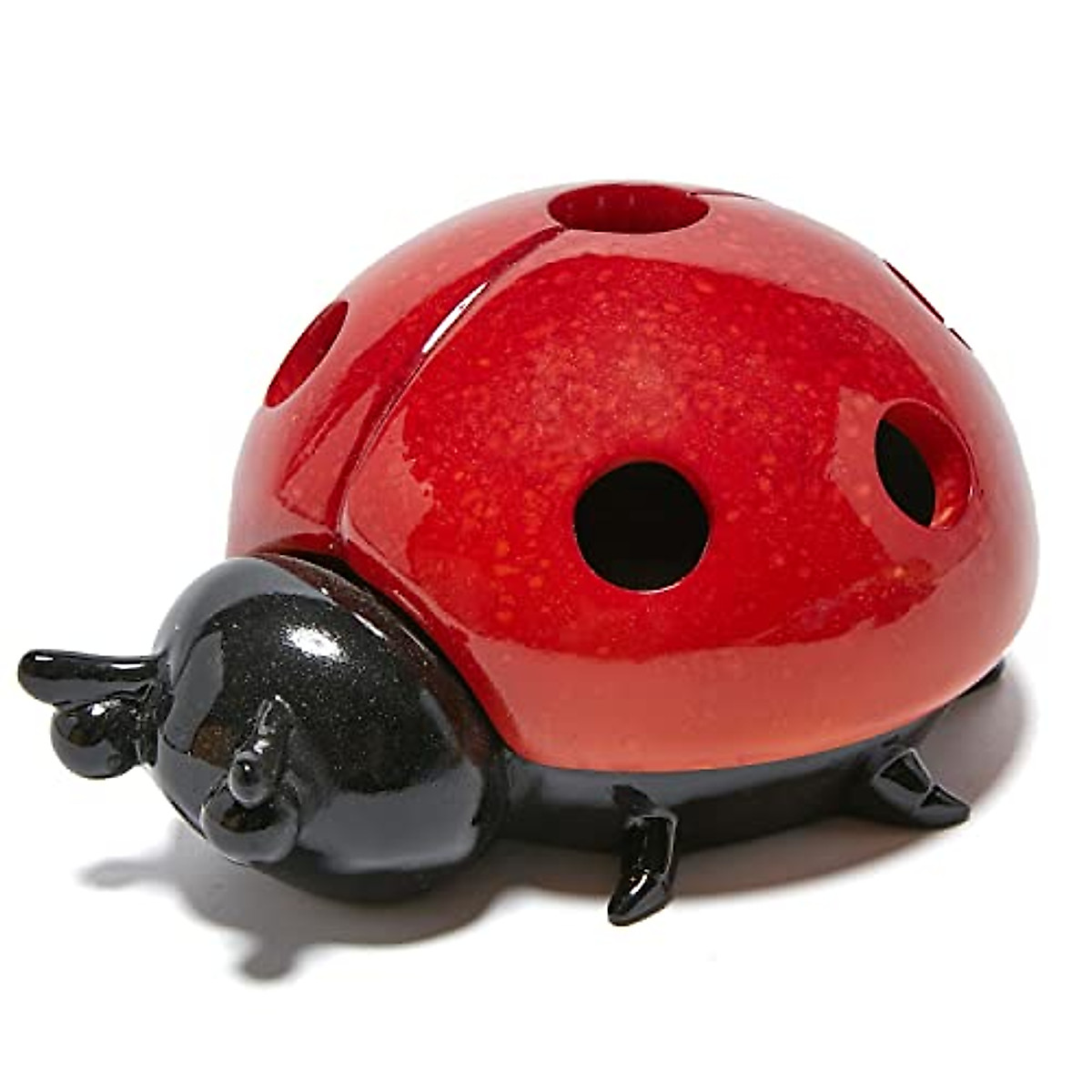 Fantasy Ashtray Ash Holder for Smokers Cigarettes Desktop Decoration Garden Statue Gift Outdoor Lawn Patio Gift for Home Office Balcony Yard Lawn (Red)