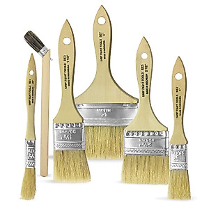 Grip Tight Tools BE2 Flat Chip Brush for All Paints, 1-Inch