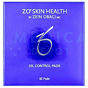 ZO Skin Health Oil Control Pads Acne Treatment, 2% Salicylic Acid- 60 pads formerly called"ZO MEDICAL Cebatrol"