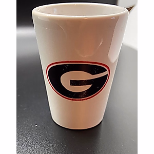 Georgia Bulldog Sublimated Shot Glass