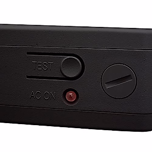 LFI Lights | Compact Combo Red Exit Sign with Emergency Lights | Black Housing | All LED | Adjustable Light Bar | Hardwired with Battery Backup | UL Listed | COMBOLP-R-B-BB