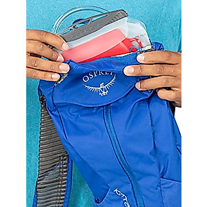 Osprey Katari 1.5L Men's Biking Backpack with Hydraulics Reservoir, Cobalt Blue
