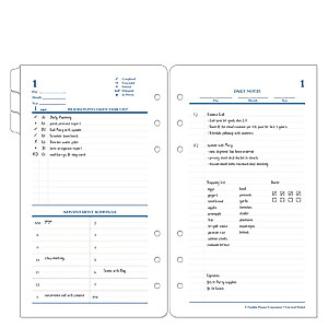 FranklinCovey - Undated Two Pages Per Day Month Pack (Pocket)