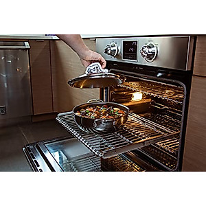 Hestan - NanoBond Collection - Titanium Stainless Steel 5-Quart Dutch Oven - Toxin, PFAS, & Chemical Free Clean Cookware, Induction Cooktop Compatible