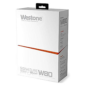 Westone W80 Eight-Driver True-Fit Earphones with ALO Audio and High-Resolution Bluetooth Cables Gen 2, Black (WST-W80-2019)