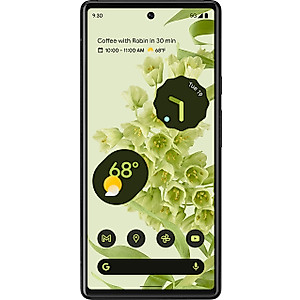 Google Pixel 6 5G 128GB 8GB RAM Factory Unlocked (GSM Only | No CDMA - not Compatible with Verizon/Sprint) International Version - Sorta Seafoam