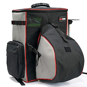 MELOOTUGH Welding Helmet Bag Tool Backpack for Men + Welding Backpack witth large Detacheable Welder Bag for tools and Helmet