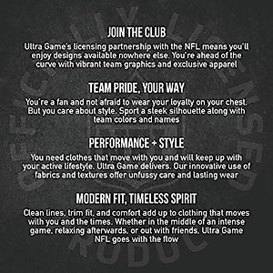 Ultra Game NFL Boys Super Soft Supreme Long Sleeve T-Shirt, Philadelphia Eagles, Heather Charcoal, 18-20