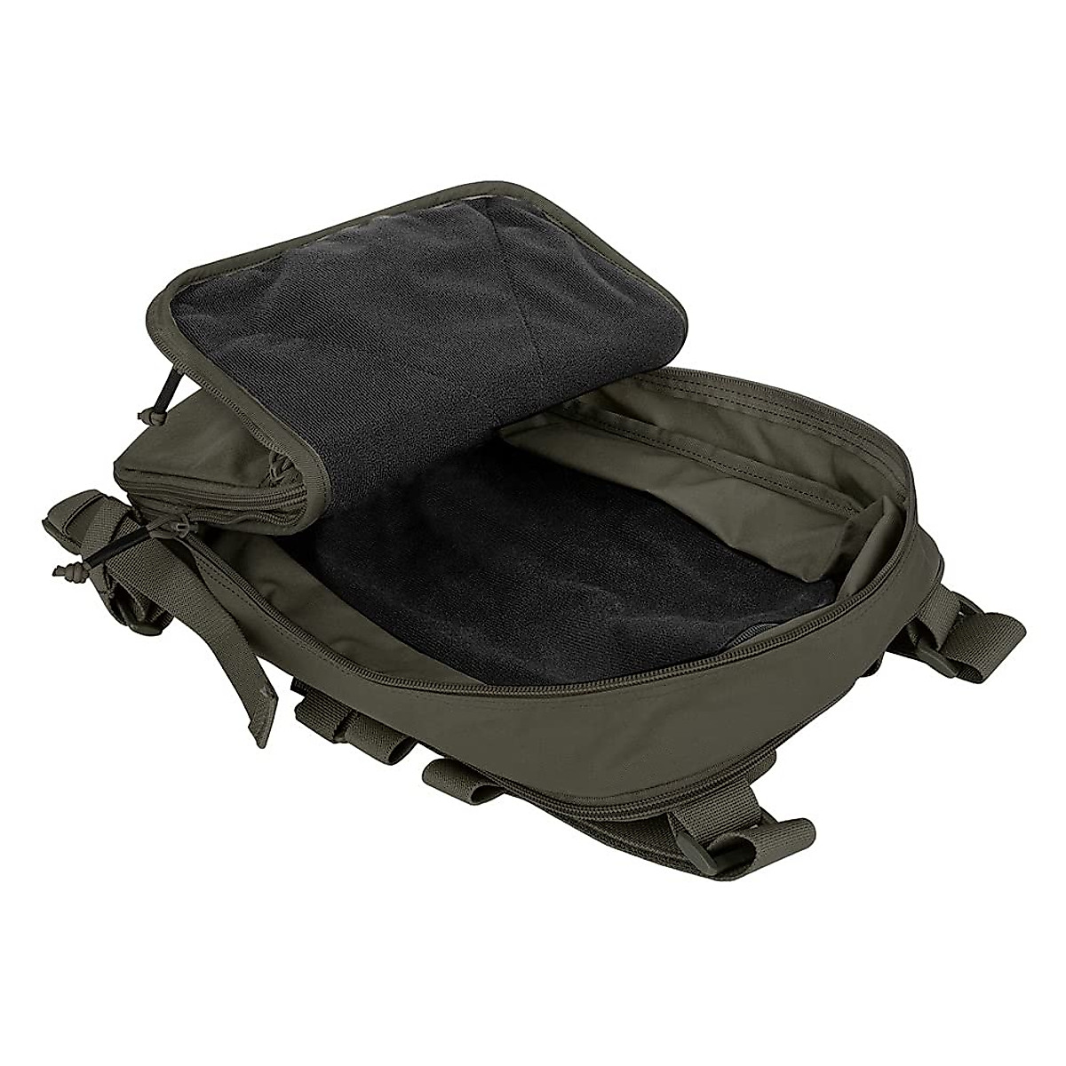 KRYDEX Tactical Expandable Backpack MOLLE Backpack for Travelling Hiking Hunting (RG)