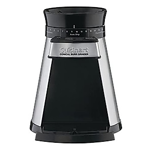 Cuisinart Programmable Conical Burr Mill, Stainless Steel, COMPACT