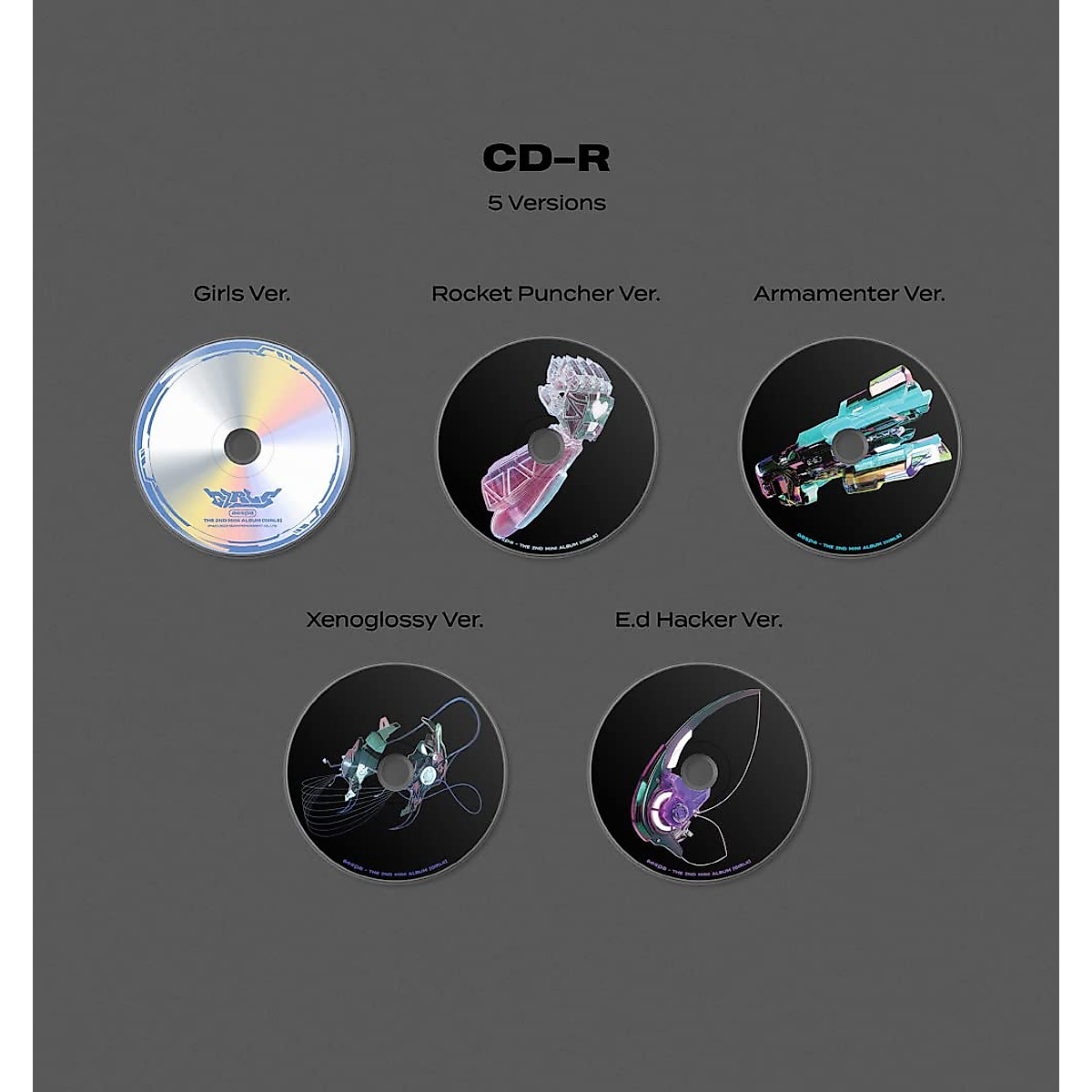 Dreamus aespa - 2nd Mini Album Girls DIGIPACK ver. CD (5 versions SET) (SMK1455)