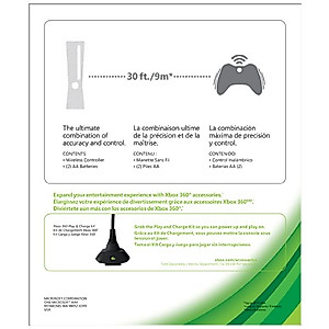 Microsoft Xbox 360 Wireless Controller, Black