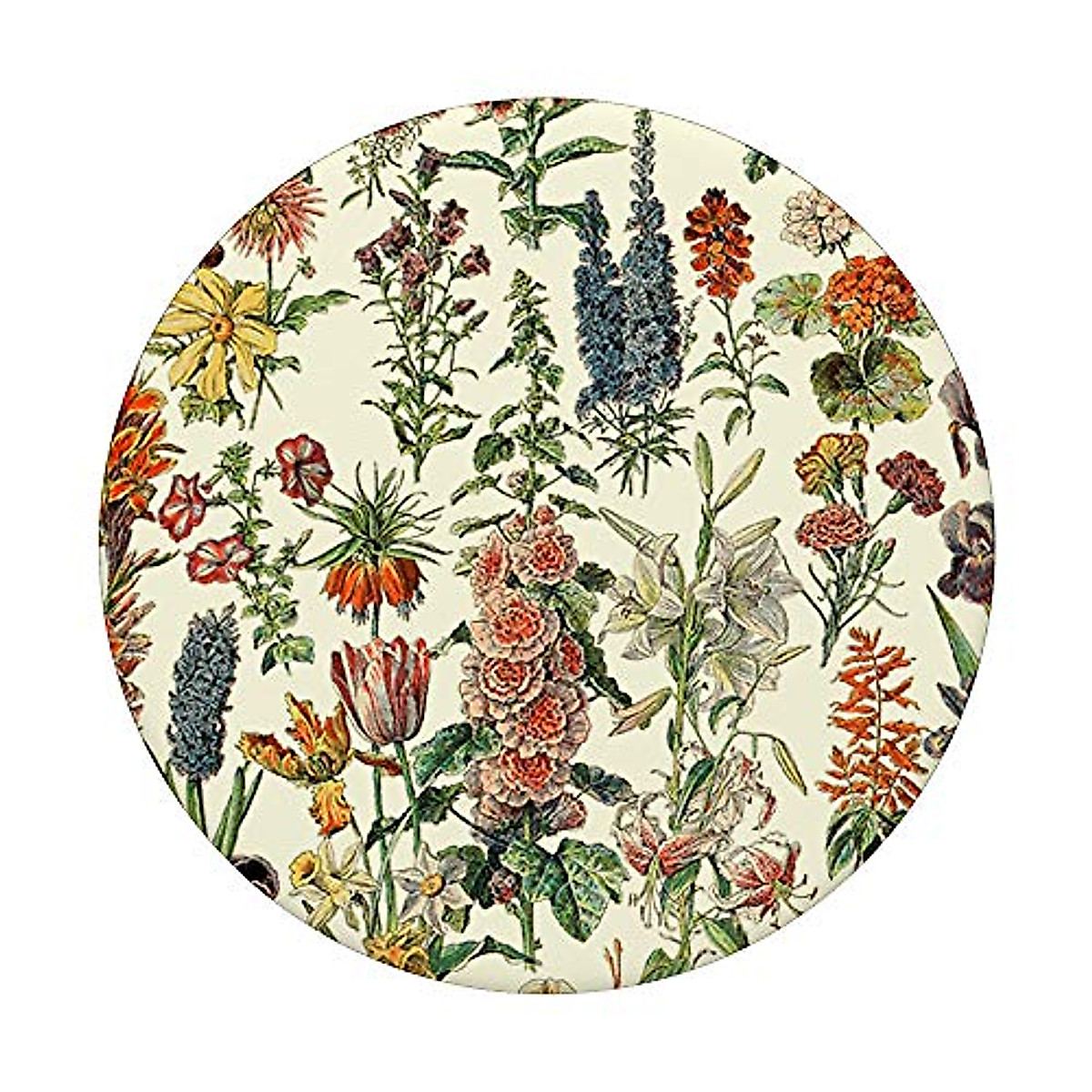 Cute Flowers Vintage Botanical Floral Illustration PopSockets PopGrip: Swappable Grip for Phones & Tablets