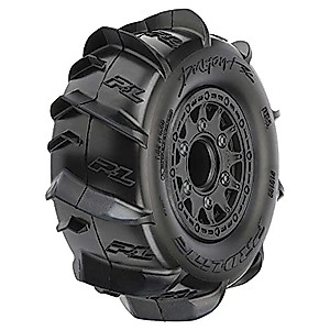 Pro-line Racing 1/10 Dumont Front/Rear 2.2"/3.0" SC Mounted 12mm Black Raid 2 PRO1018510