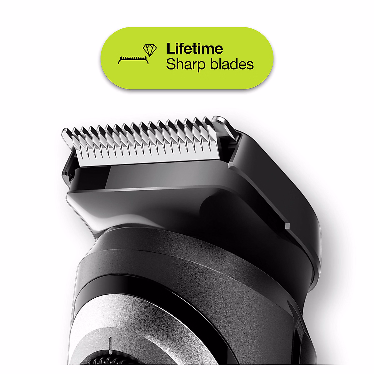 Braun BT 7240,Braun Beard Trimmer for Men BT7240, Cordless & Rechargeable Hair Clipper, Detail Trimmer, Mini Foil Shaver with Gillette ProGlide Razor, Black/Silver Metal, Black/Silver Metal,