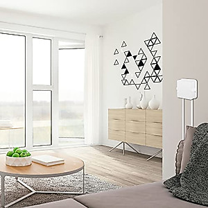 Koroao Adhesive Wall Mount for Lutron Caseta Smart Bridge, Compatible with Lutron Caseta L-BDG2/L-BDGPRO2 Adhesive or Screw Wall Bracket - Easy to Install (Not Compatible with PD-REP)