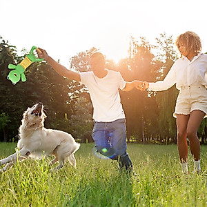 Letsmeet Dog Squeak Toys Durable Plush Dog Toy with Crinkle Paper, Tug of War Pull Toys for Puppies, Interactive Dog Chew Toys for Small, Medium and Large Dogs