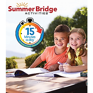 Summer Bridge Activities 7th to 8th Grade Workbook, Math, Reading Comprehension, Writing, Science, Social Studies, Fitness Summer Learning Activities, 8th Grade Workbooks All Subjects With Flash Cards
