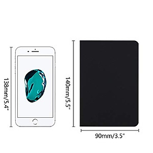 XYark Small Pocket Journals Notebook Bulk, Line Paper, 60 Pages, 3.5x5.5 inch, 12 Pack