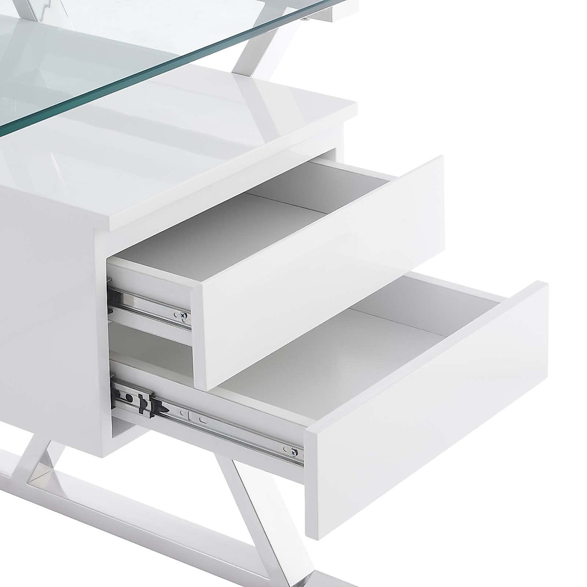 Modway MO- Desk, Console Table, White