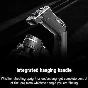 FeiyuTech SCORP-C [Official] Camera Stabilizer 3-Axis Handheld Gimbal Stabilizer fits DSLR Mirrorless Camera for Sony a7IV a7s Canon R5 R6 M50 Panasonic Nikon Fujifilm,Max5.5lb,Cable Control