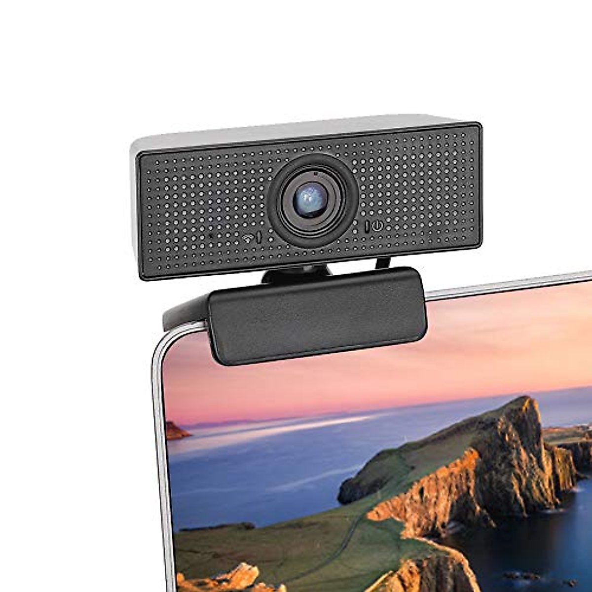 ASHATA 214 PC USB Webcam,2 MP 1080P HD USB Computer Webcam Camera with Builtin Stereo Microphone,for Windows/for Android/for Linux Series Operating System