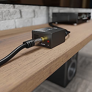 KabelDirekt – 15ft Long – RCA/Phono subwoofer Lead Cable, 1 to 1 RCA/Phono, Audio/Digital/Video (Coax Cable, RCA/Phono Male/Male Plugs, for amps/Hi-Fis, Audio Signals/Composite Video, 75 ohm, Black)