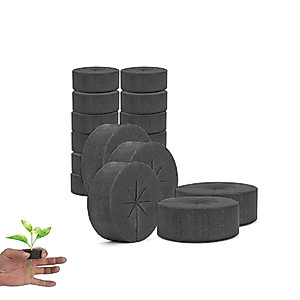 30 Pack Cloning Collars Inserts Premium Grade Foa, Plant Accessories Hydroponic Tower Aero Garden Pods Garden Clone Collar Hydroponics Sponge(Black)
