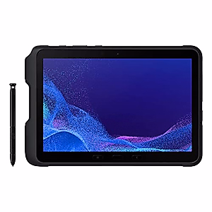 SAMSUNG Galaxy TabActive4 Pro 10.1” 128GB 5G Android Work Tablet, LTE Unlocked, 6GB RAM, Rugged Design, Sensitive Touchscreen, Long-Battery Life-for Workers, SM-T638UZKEN14, Black