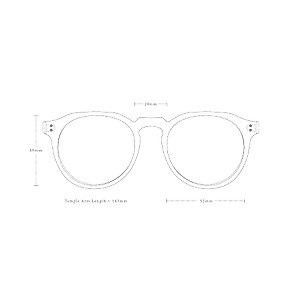 RAEN Ð Remmy Ð Unisex Retro Round Sunglasses UV Protection - Champagne Crystal/Green Polarized Lens (Size 52 MM)