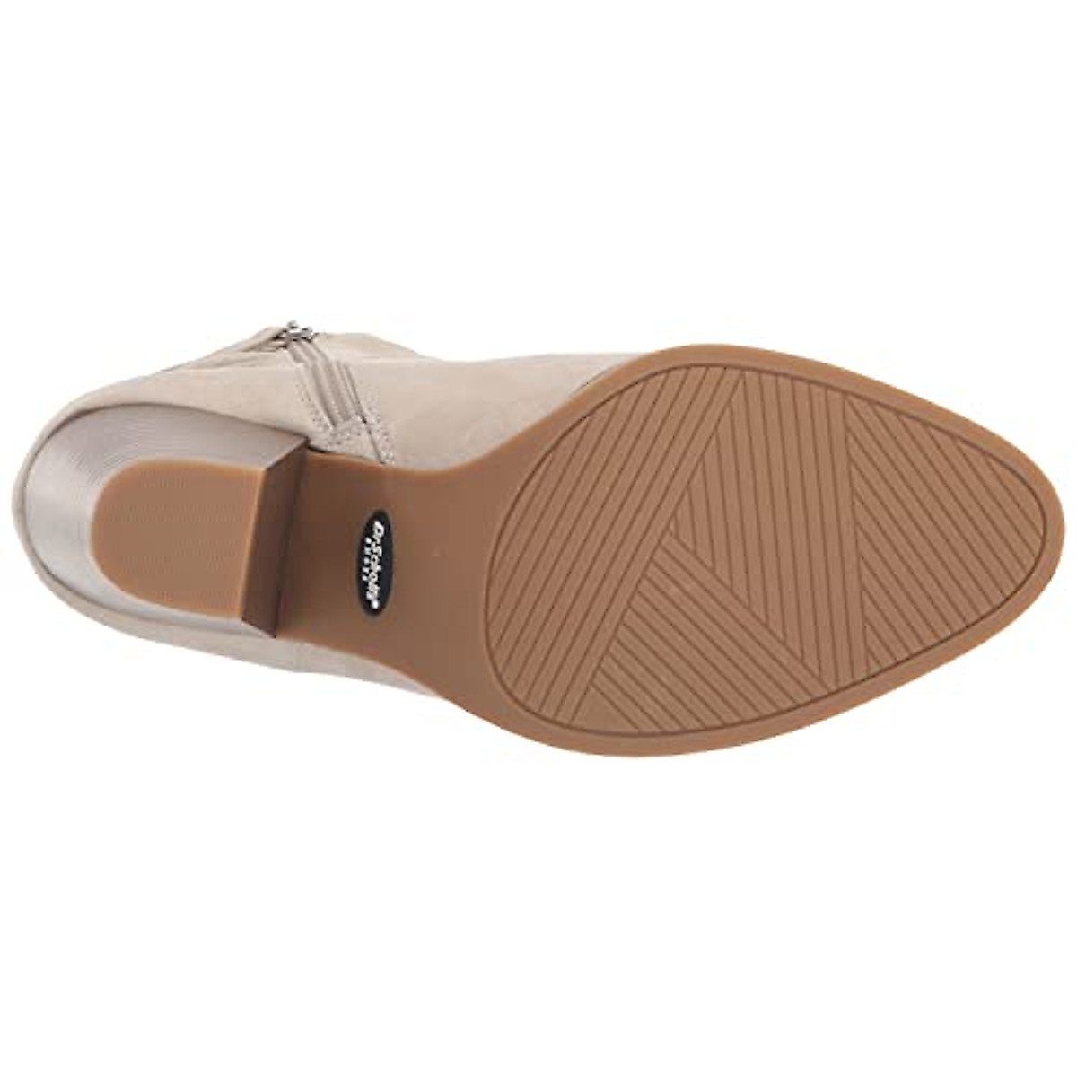 Dr. Scholl's Shoes Women's Kall Me Mid Shaft Boots Calf, Oyster Fabric, 8.5