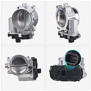 WMPHE Electronic Throttle Body Assembly Compatible with Chevy Express GMC Sierra Cadillac Escalade Hummer H2 H3 Throttle Actuator Replace OEM 217-3151 12601387 Fuel Injection Throttle Body
