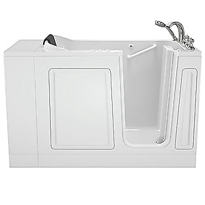 American Standard 2848.119.CRW Acrylic Whirlpool and Air Spa 28"x48" Right Side Door Walk-In Bathtub in White