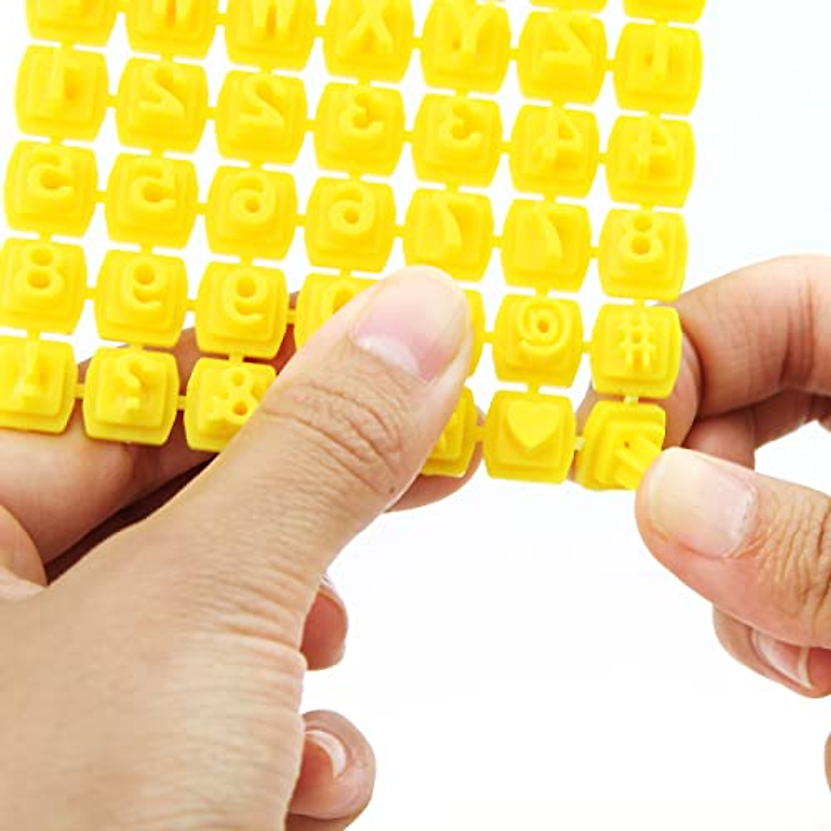 Suck UK Customisable Cookie Stamp Alphabet Cookie Cutters Personalized Cookie Stamp For Baking Silicone Baking Molds & Cookie Decorating Supplies Cookie Press Baking Kit & Baking Gifts